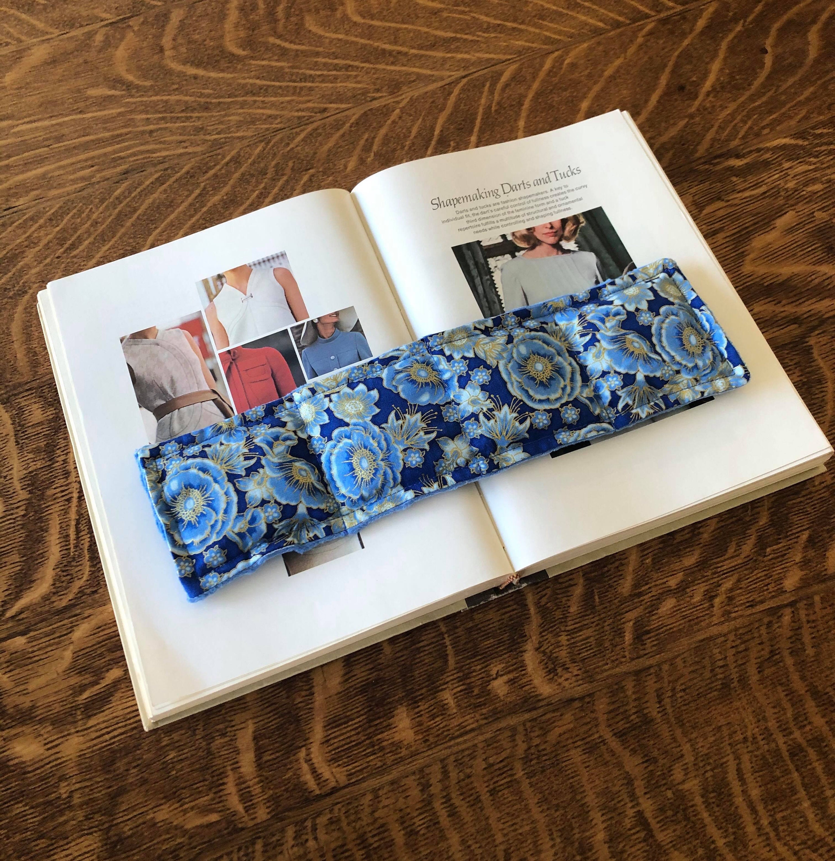 Weighted Fabric Bookmark Book Weight Page Holder Weighted | Etsy