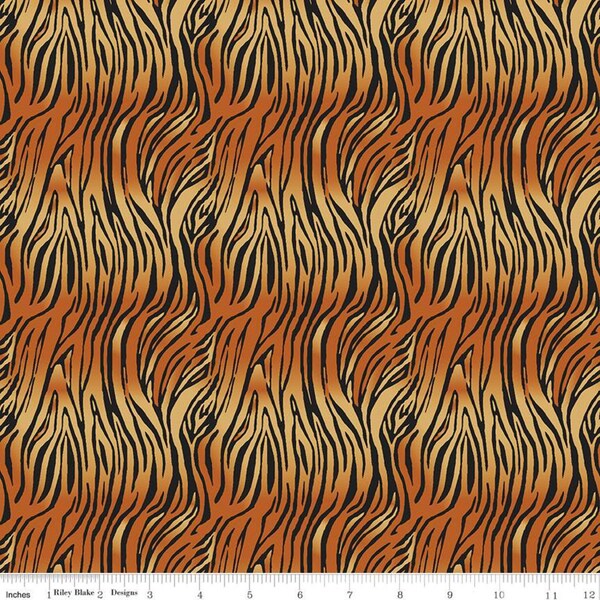Tiger Stripe Fabric - Etsy
