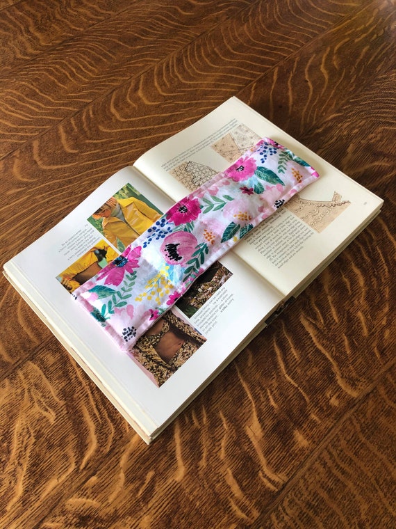 Weighted Fabric Bookmark Book Weight Page Holder Weighted | Etsy