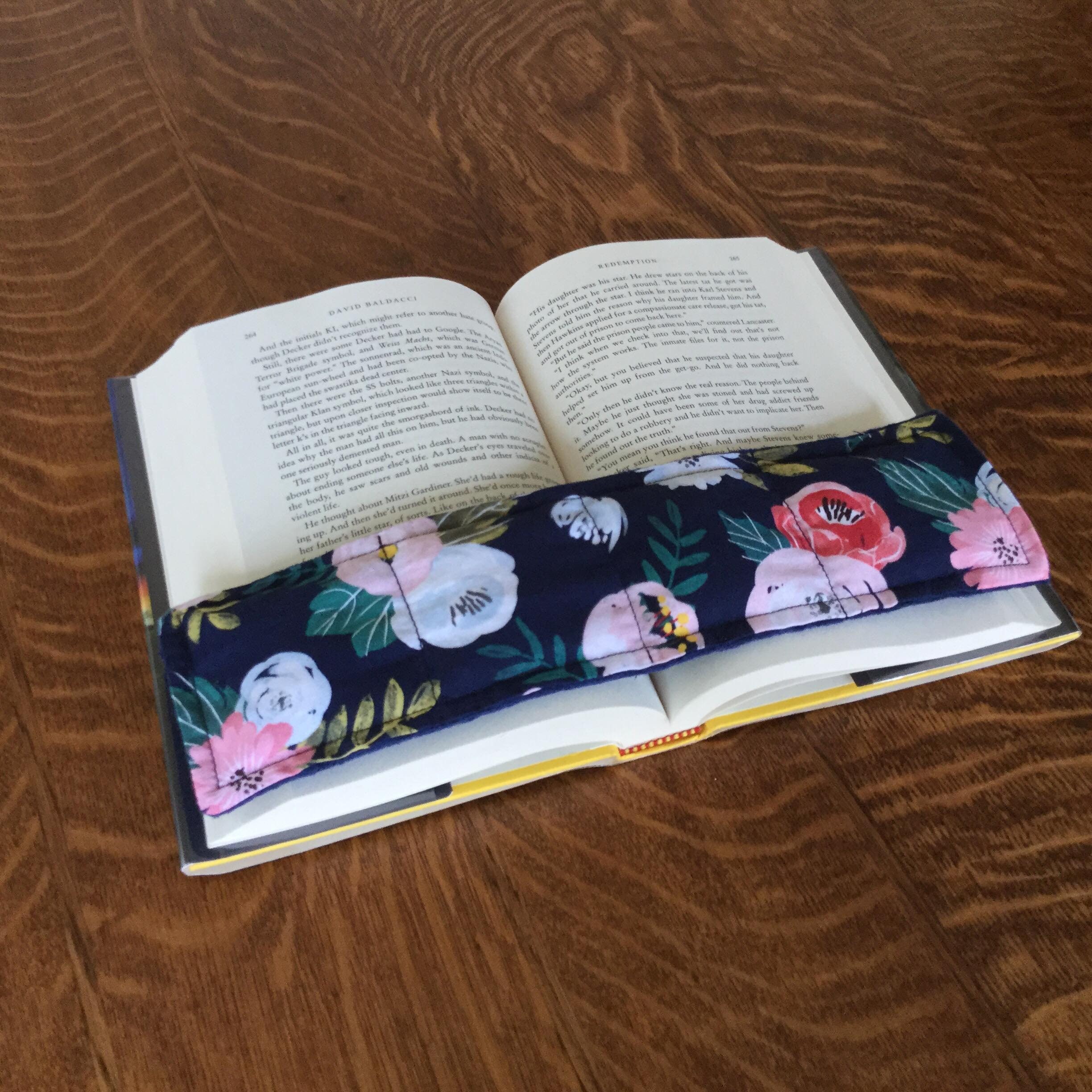 Weighted Fabric Bookmark Book Weight Page Holder Weighted | Etsy