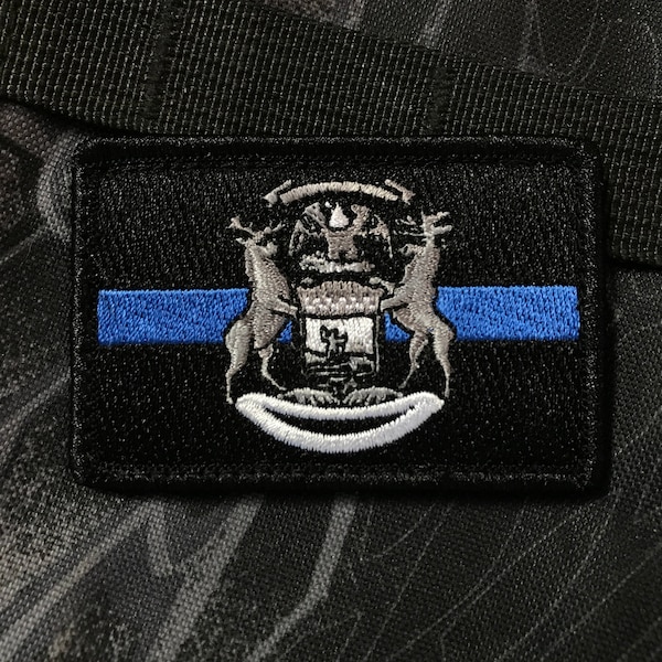 Michigan Police Patches - Etsy