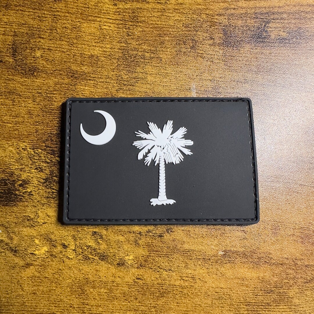 Subdued South Carolina State Flag PVC Patch - Etsy