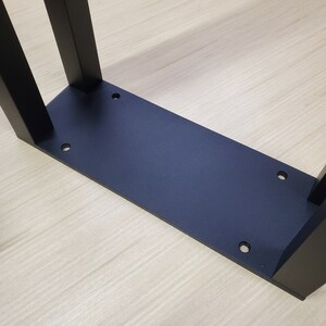 Rectangular Prism Metal Table Legs Custom Table Legs for Dining Room ...