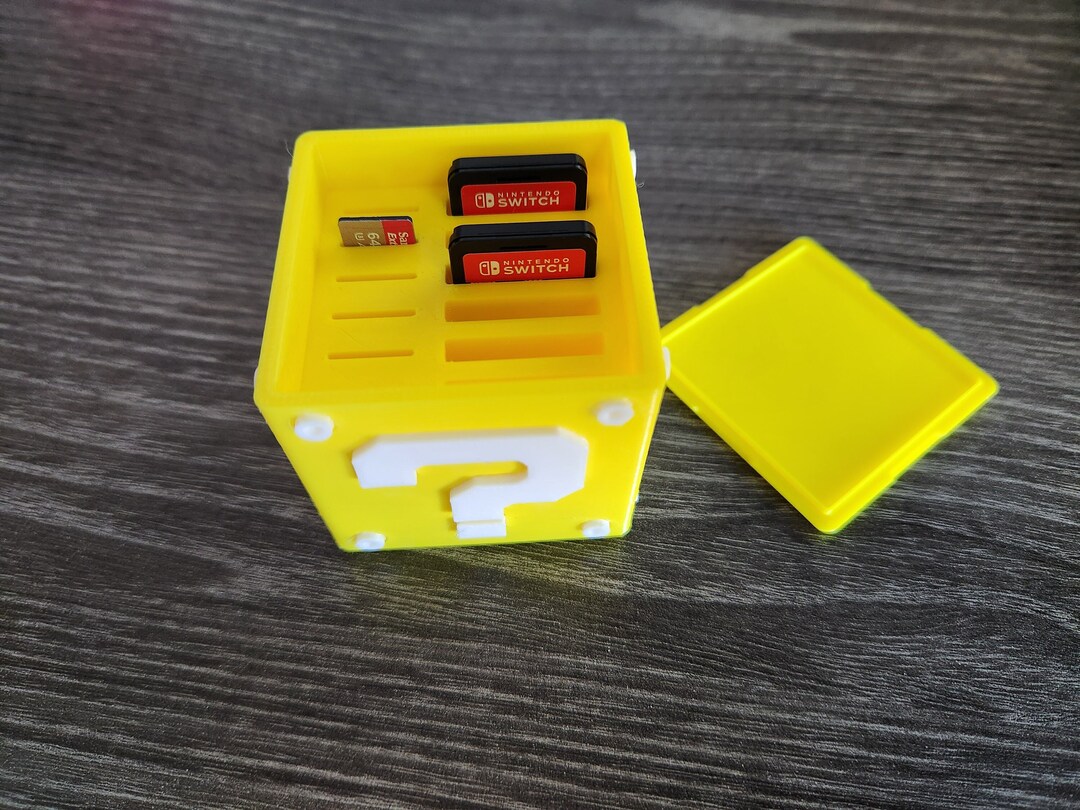 3D Printed Mystery Block Nintendo Switch Game Cartridge Holder - Etsy