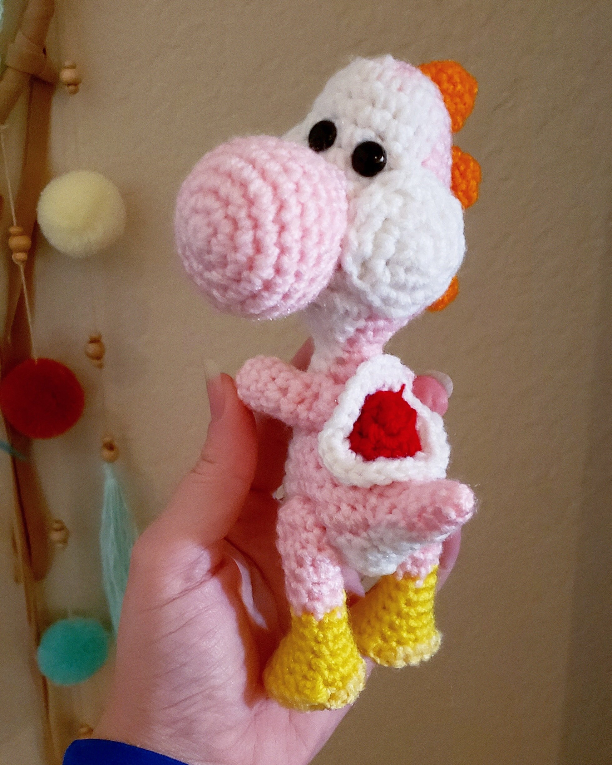 Pattern Yoshi Amigurumi Pattern Yoshi's Woolly World | Etsy
