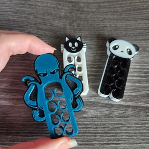 Kitty Cat Chip Clip, Cute 3D Printed Novelty Chip Bag Closure - Set of ...