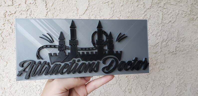 Personalized 3D Printed Company Logo Custom Sign | Etsy