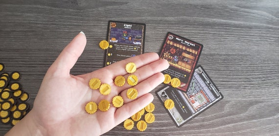 Boss Monster Gold Coins 3D Printed Game Coin | Etsy