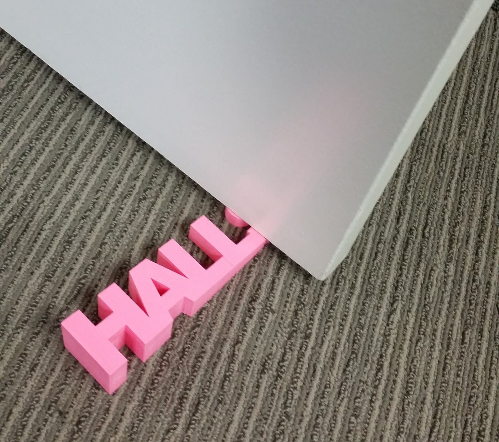 EXTRA LARGE Personalized Doorstop, 3D Printed Name Door Stop ...