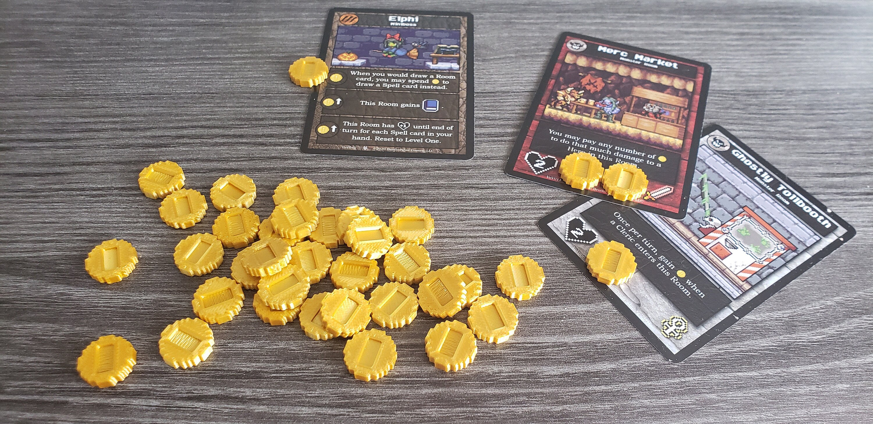 Boss Monster Gold Coins 3D Printed Game Coin | Etsy