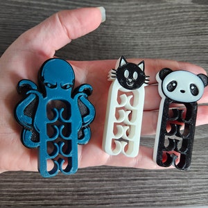 Kitty Cat Chip Clip, Cute 3D Printed Novelty Chip Bag Closure - Set of ...