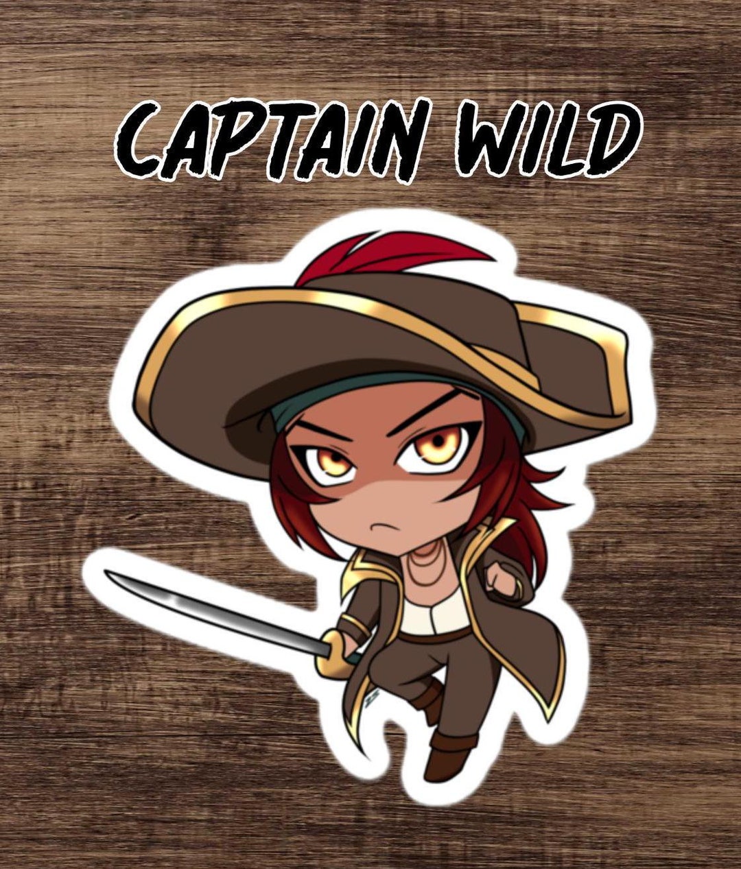 Savvy Webtoon Chibi Character Stickers, Kawaii Caribbean Pirate Crew ...