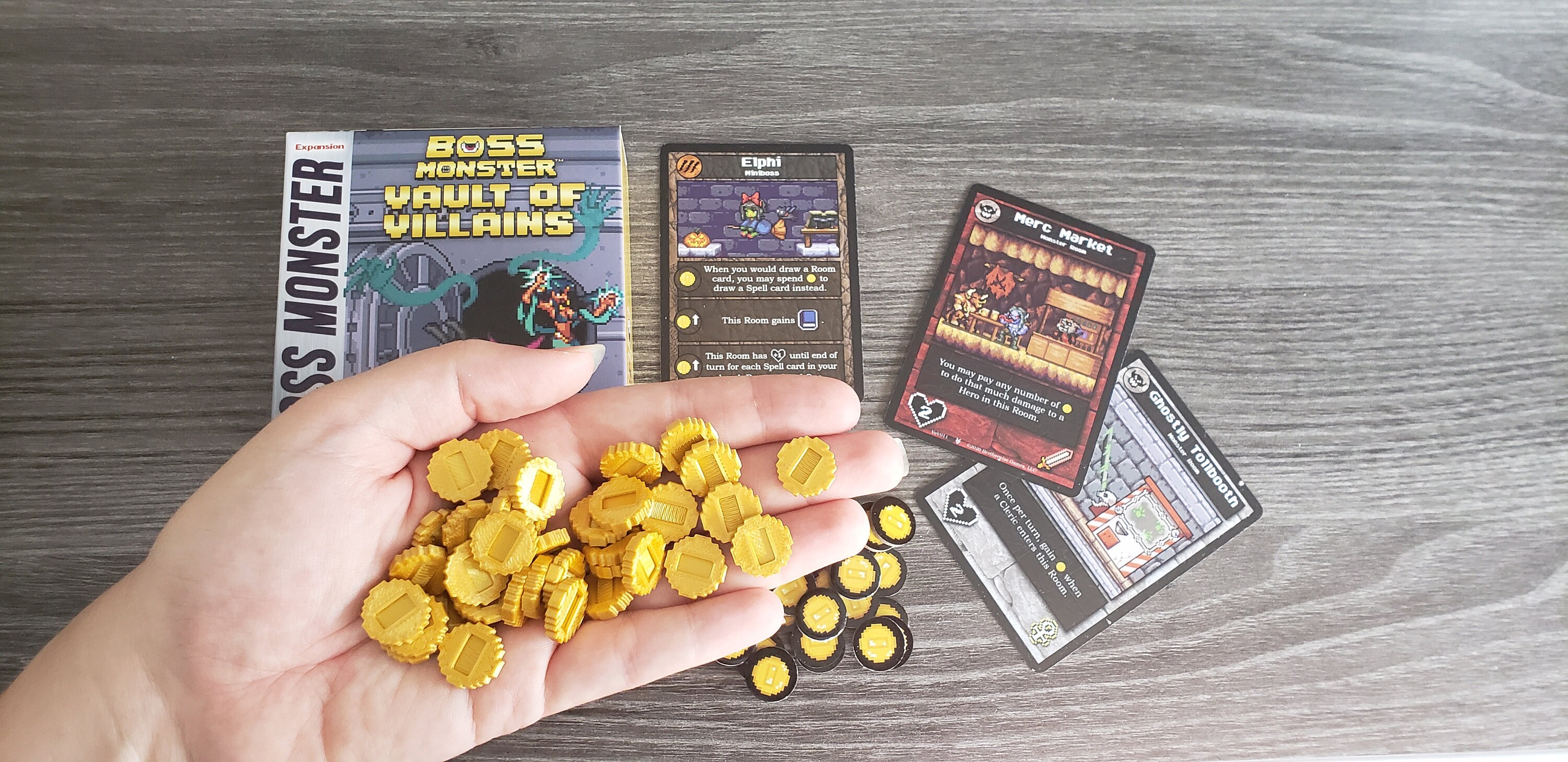 Boss Monster Gold Coins 3D Printed Game Coin | Etsy