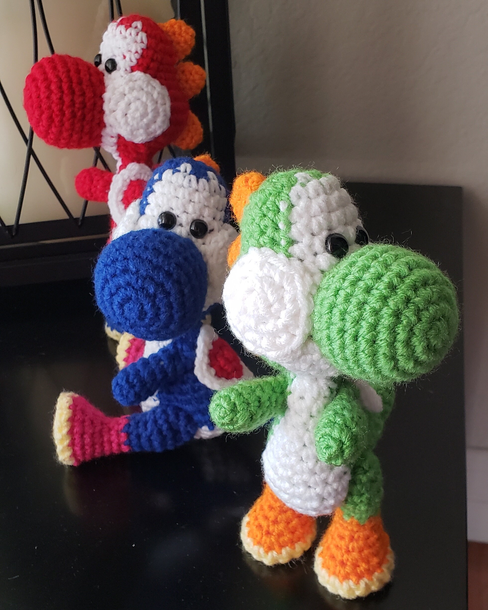 Pattern Yoshi Amigurumi Pattern Yoshi's Woolly World | Etsy