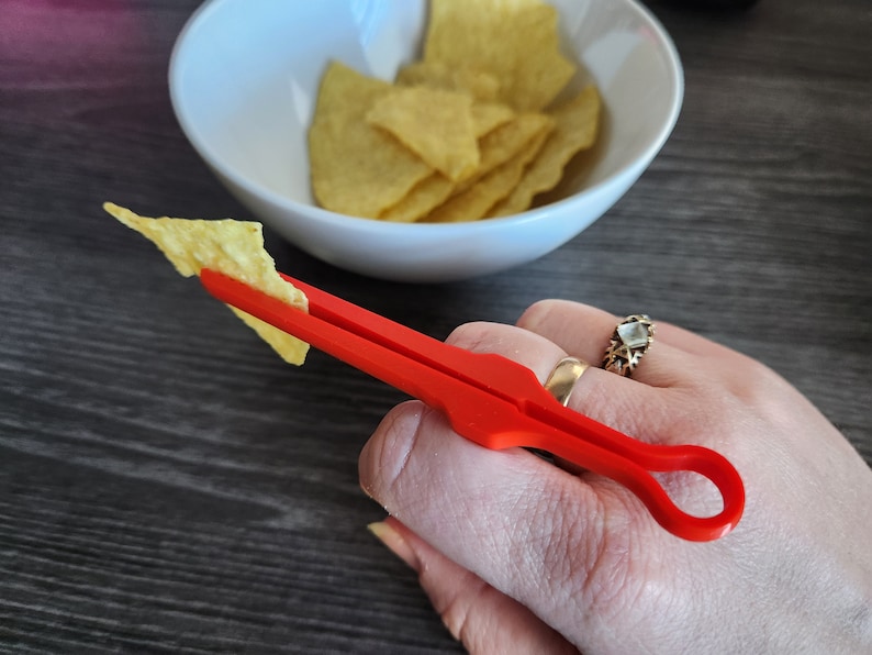 Wearable Gamer Chopsticks, 3D Printed Finger Chop Sticks for Snacking ...