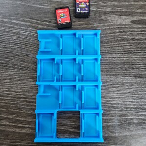 3D Printed Nintendo Switch Game Case Insert: Holds 10 Games - Etsy