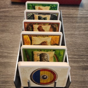 Collapsible 3D Printed Card Bank, Settlers of Catan Card Holder ...