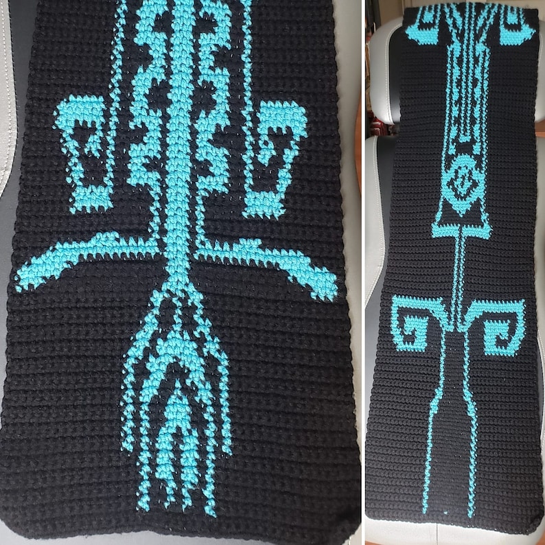 Pattern Midna Inspired Scarf Legend of Zelda Twilight - Etsy