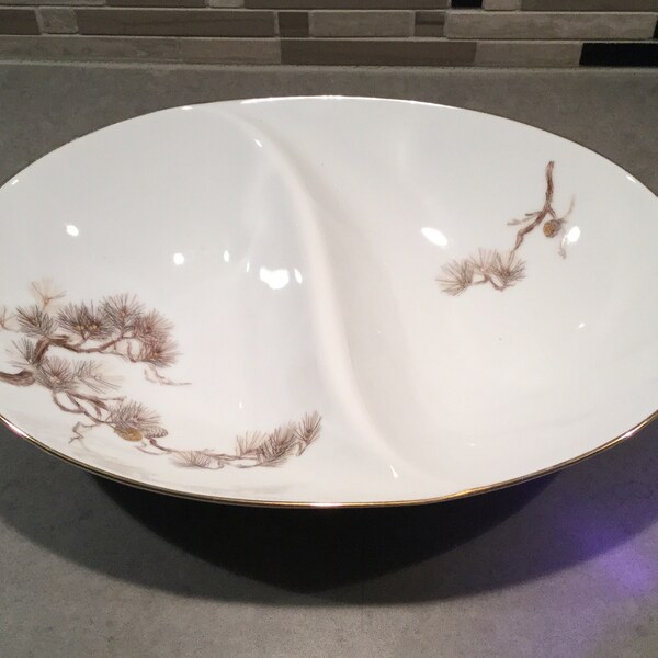 Divided Serving Bowl - Etsy