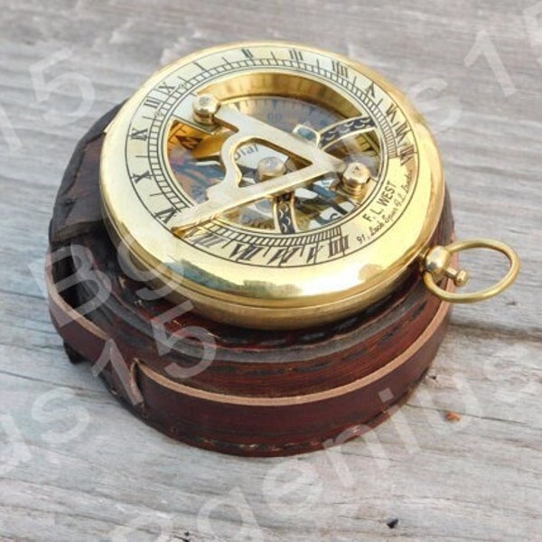 Sundial Compass - Etsy