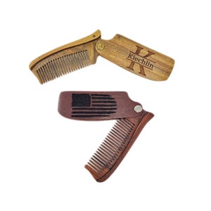 Beard Comb, Personalized Comb, Engraved Comb, Personalized Gifts, Mens ...