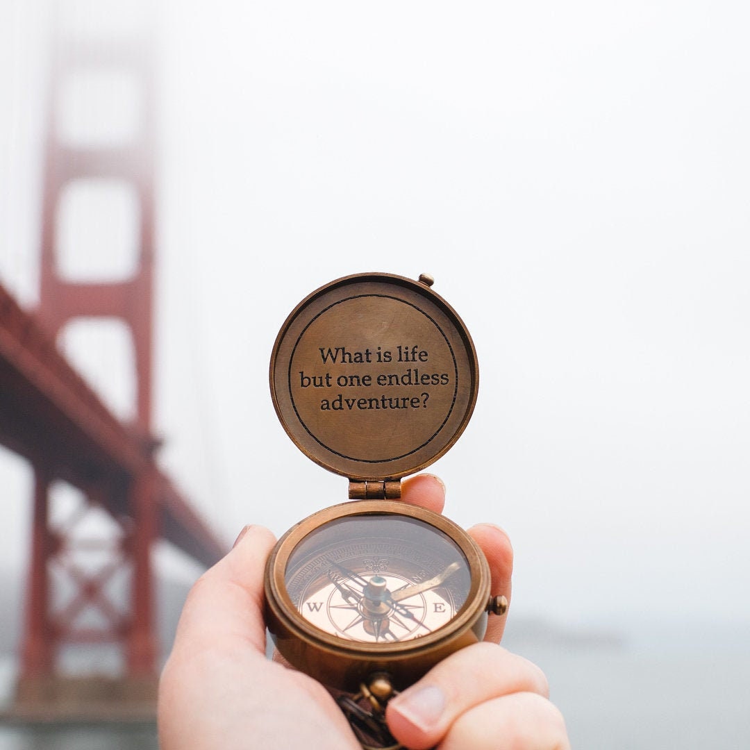 Compass Personalized Gifts Compass Working Compass - Etsy