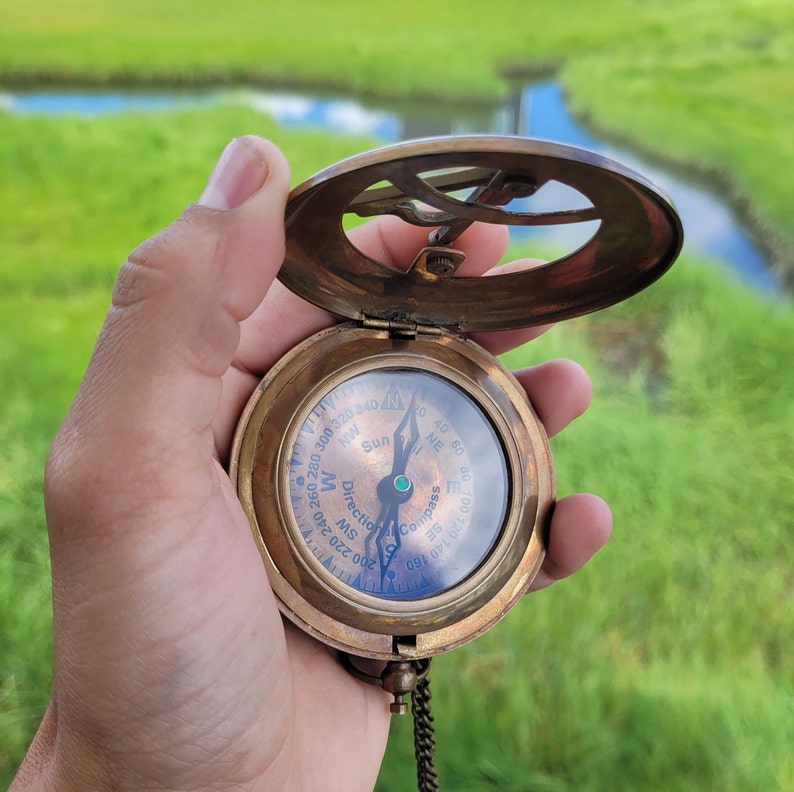TO MY SON Compass, Sundial Compass, Personalized Compass, Birthday Gift ...