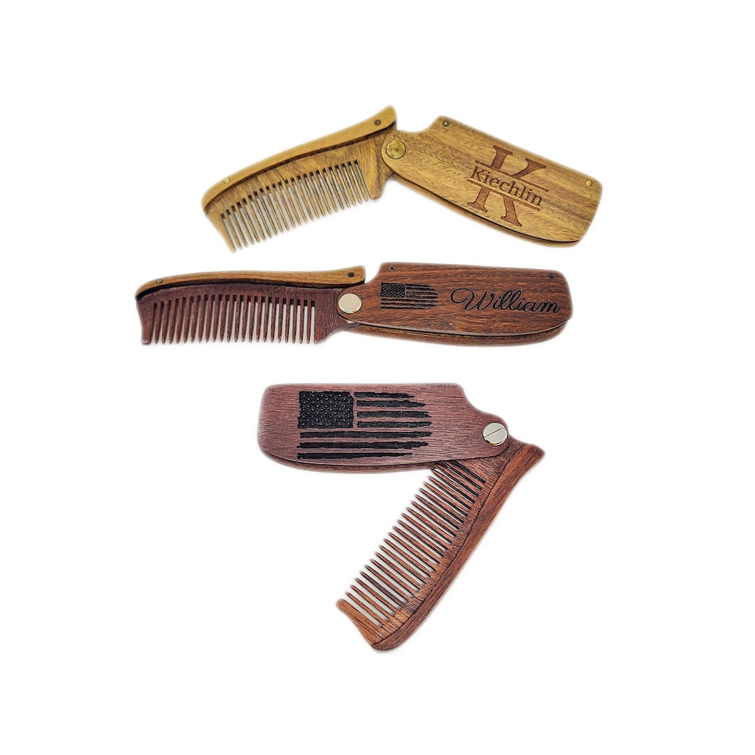 Beard Comb, Personalized Comb, Engraved Comb, Personalized Gifts, Mens ...