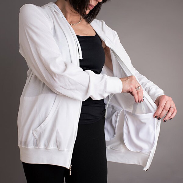 Mastectomy Shirt With Drain Pockets - Etsy