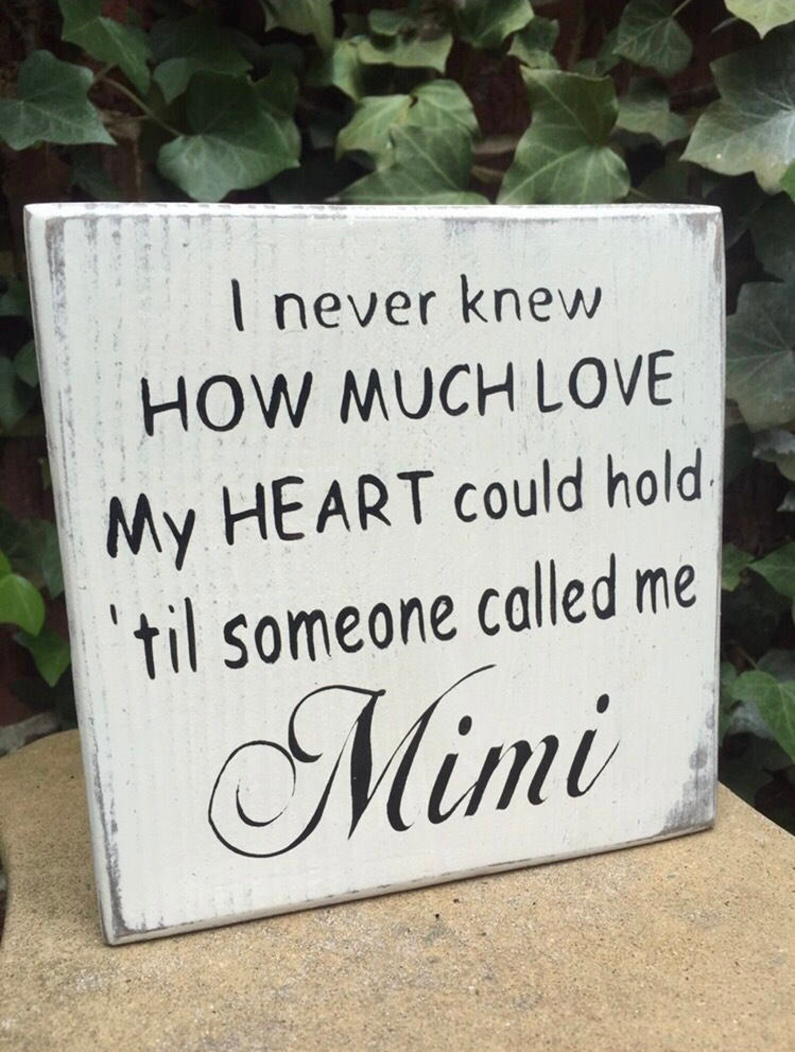 Mimi Sign Grandparents Gifts for Her Reclaimed Wood Gifts | Etsy