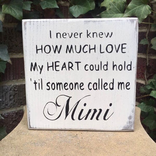 Mimi Sign - Etsy