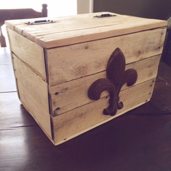 Reclaimed Wood Box - Etsy