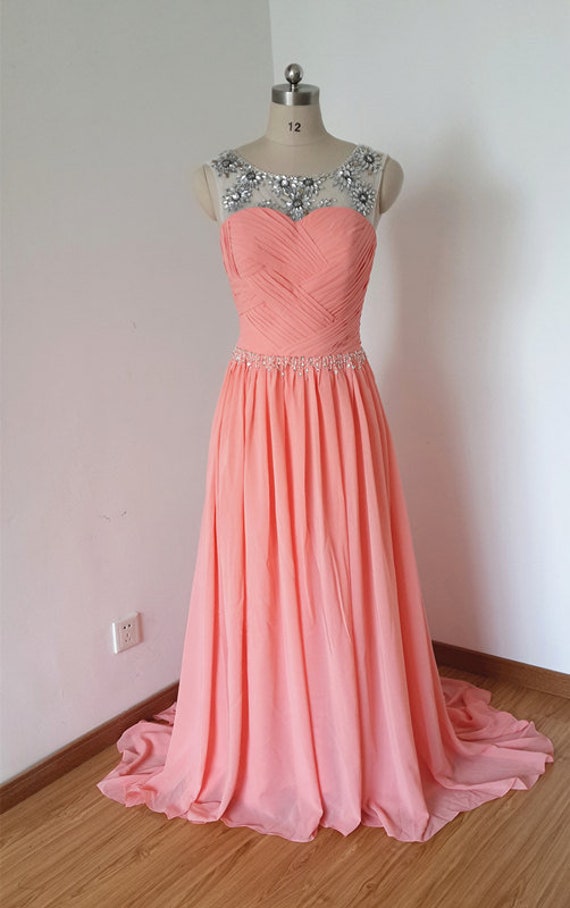 Coral Colored Prom Dresses