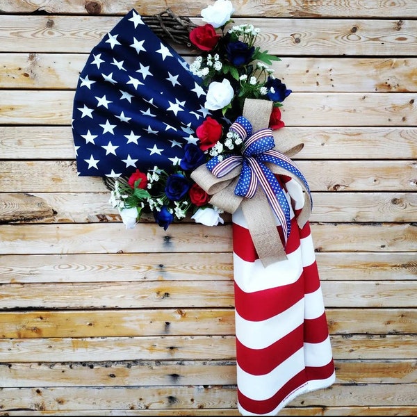 Memorial Day Wreath - Etsy