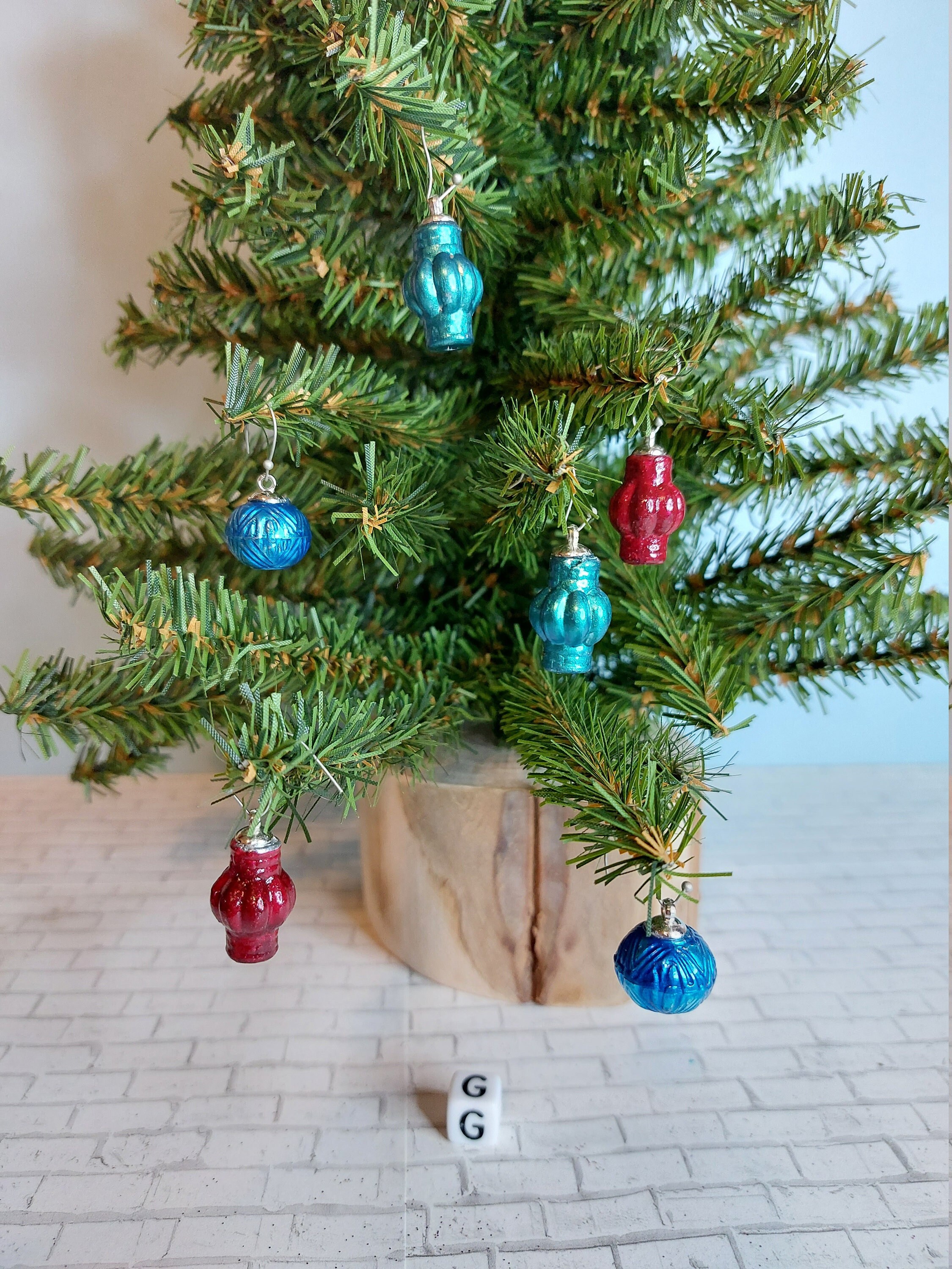 Miniature Dollhouse Cristmas Tree Decorations Fashion Doll - Etsy