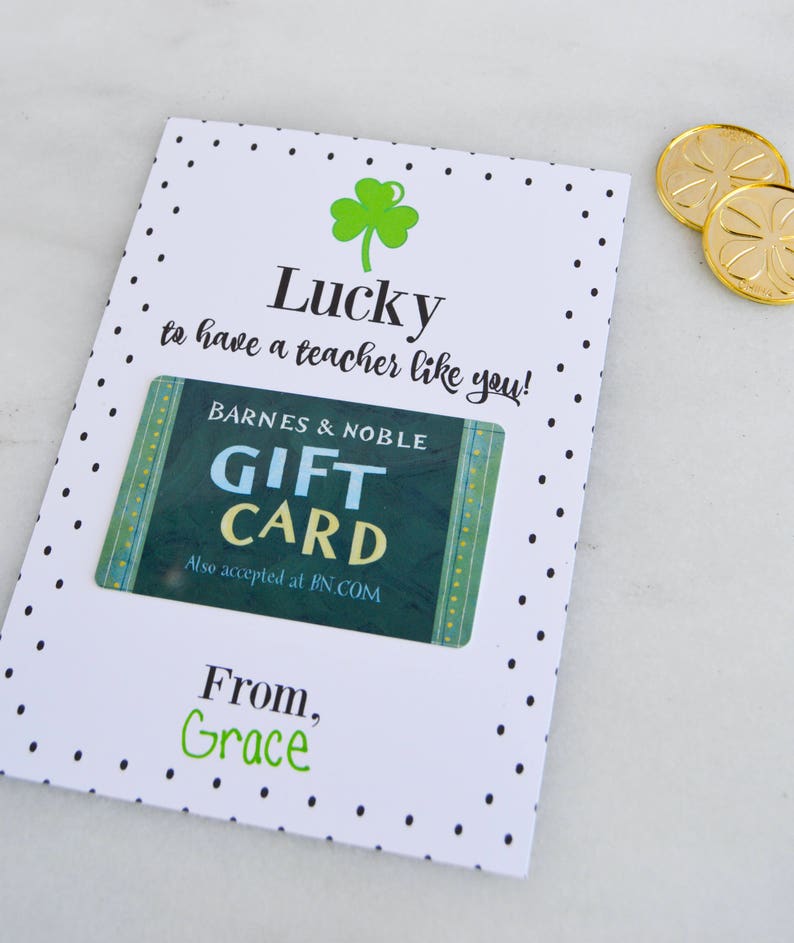 St. Patrick's Day Gift Card Holder - Etsy