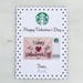 Starbucks Gift Card Holder - Valentine's Day - Teacher Gift - Etsy