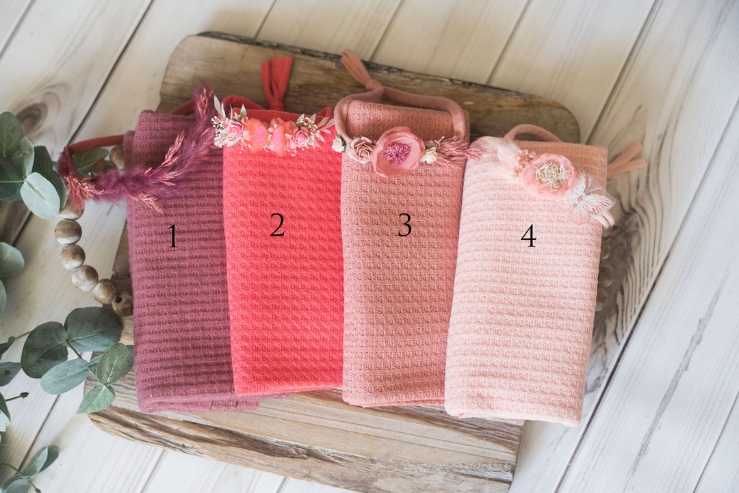 RTS, Jersey Wrap and Tieback Set, Mauve Wrap Set, Blush Wrap Set ...