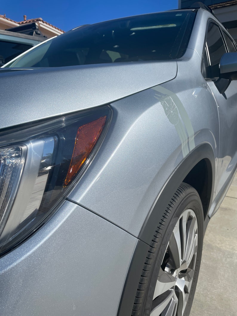 Tie Fighters Fender Hash Stripes Car Emblem Graphic Sticker - Etsy