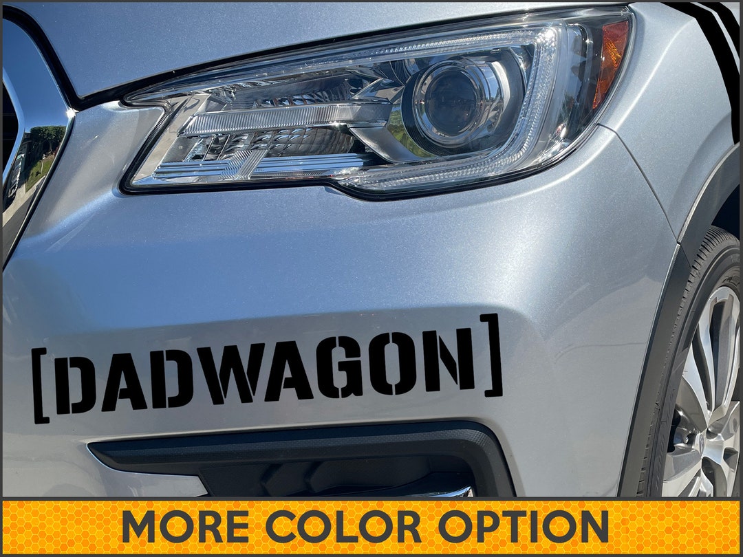 Dadwagon Decal, Car Emblem Graphic, Sticker for Trunk Rear, Subaru - Etsy
