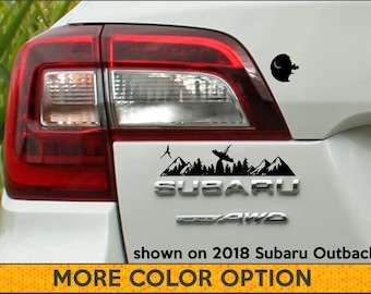 Subaru Trunk Decal - Etsy