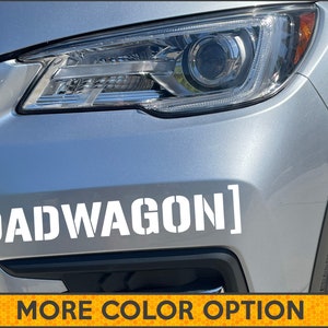 Dadwagon Decal, Car Emblem Graphic, Sticker for Trunk Rear, Subaru - Etsy