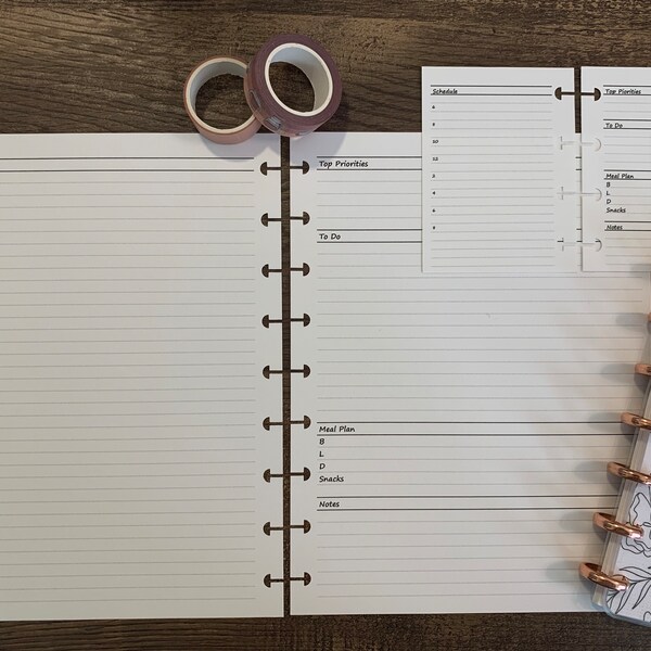A5 Planner Inserts - Etsy Canada