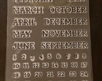 Typewriter Stamp Set - Etsy