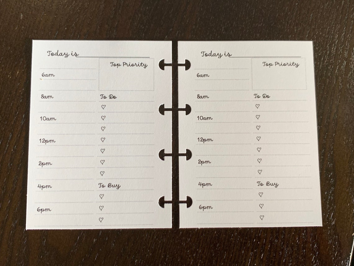 Happy Planner Micro Notes 3 X 4 Disc Planner Daily Weekly - Etsy