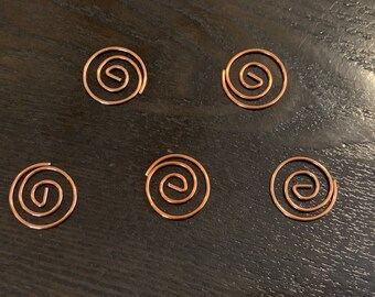 Spiral Paper Clips | Etsy