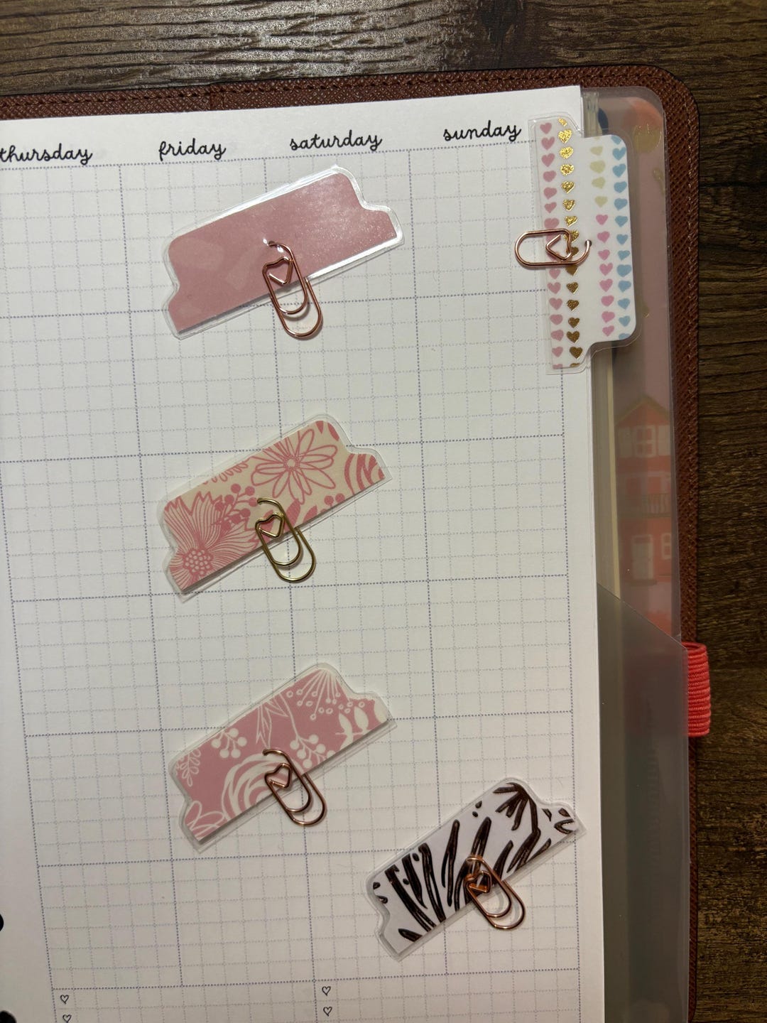 Laminated Reusable Repositionable Tabs/ Paperclip Bookmarks for Your ...
