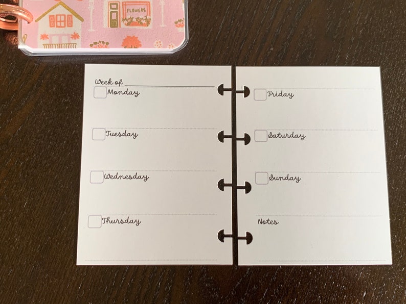 Happy Planner Micro Notes 3 X 4 Disc Planner Daily Weekly - Etsy