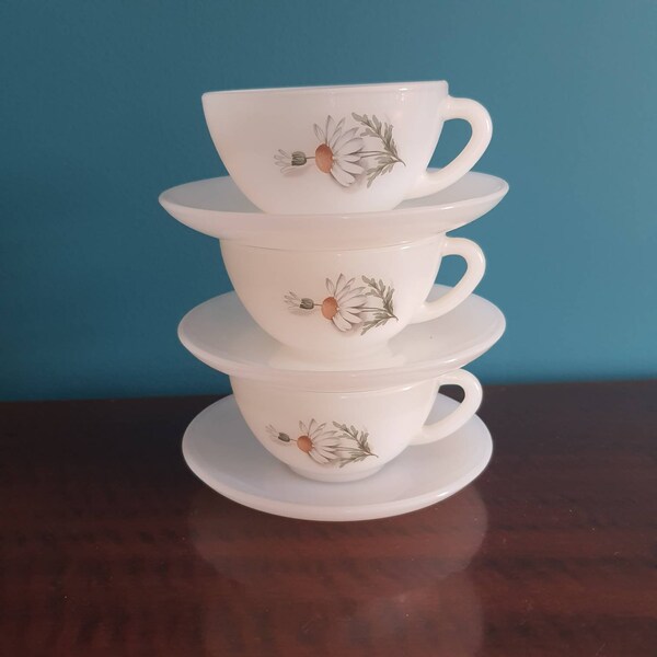 Arcopal Tea Cups - Etsy