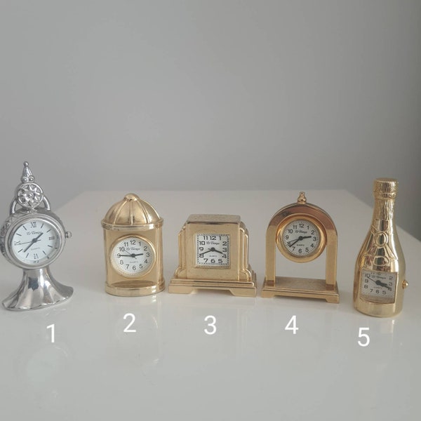 Mini horloge - Etsy France